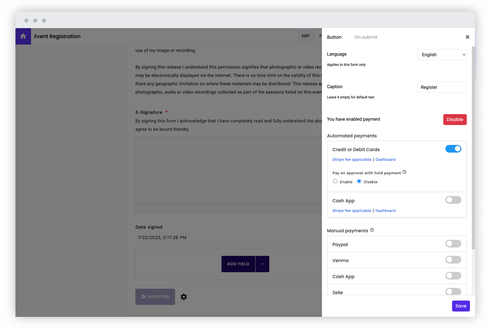 Formesign - Collect eSignature in Google Forms
