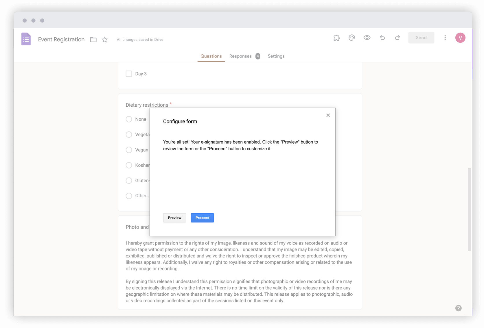 Formesign - Collect eSignature in Google Forms