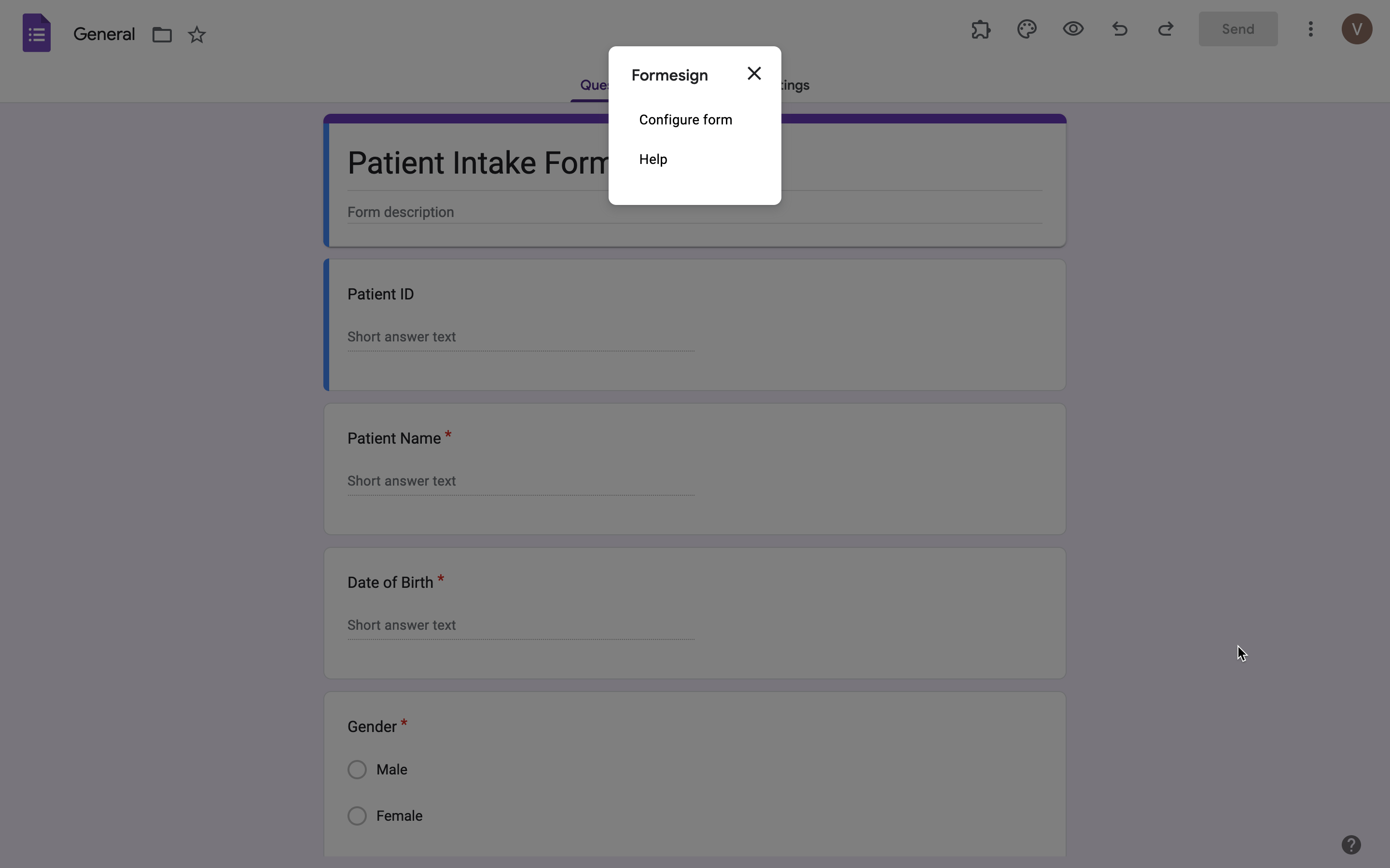 Intake forms - Create intake forms using Google Forms & Sheets